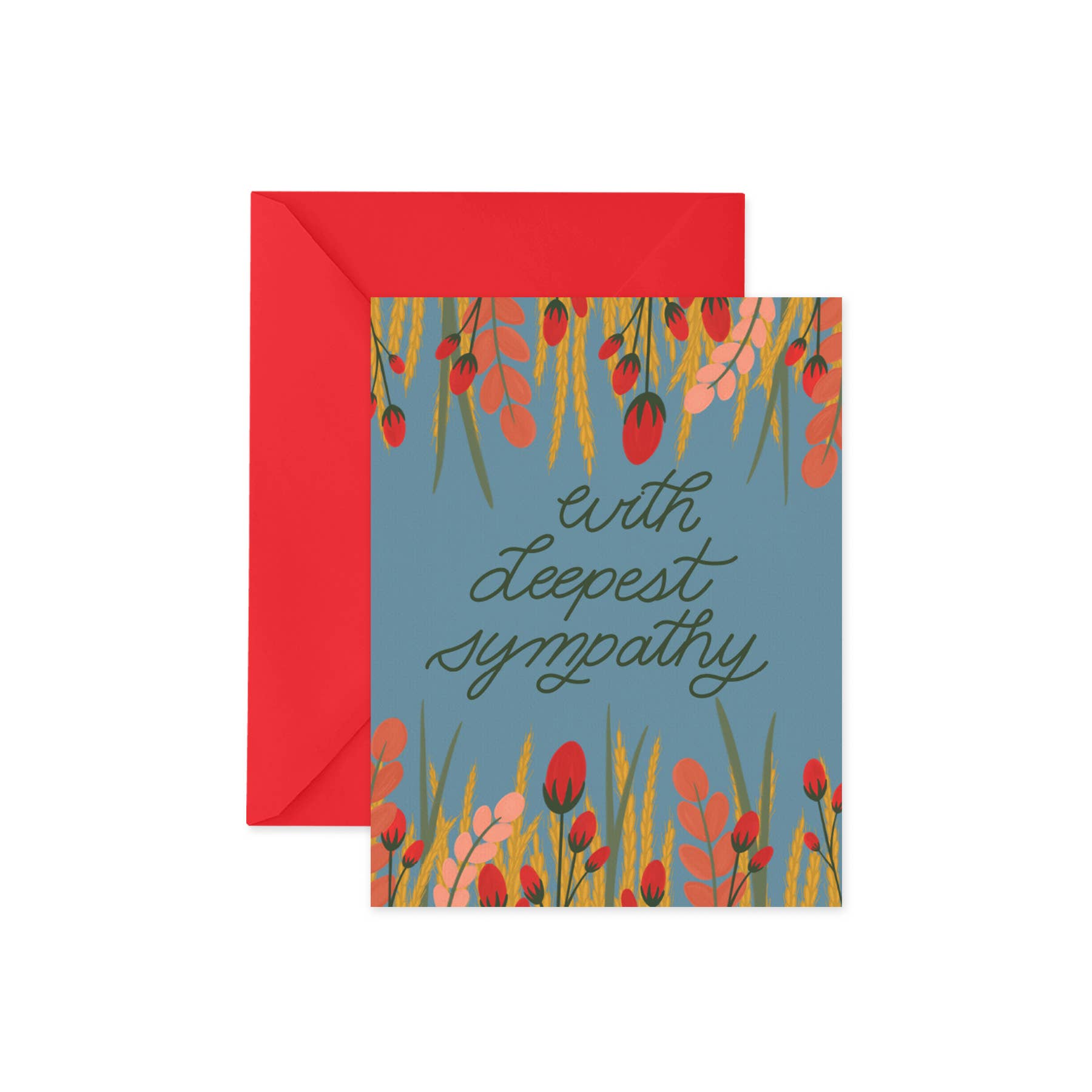 Deepest Sympathy - Sympathy Card – Brave + Kind Bookshop