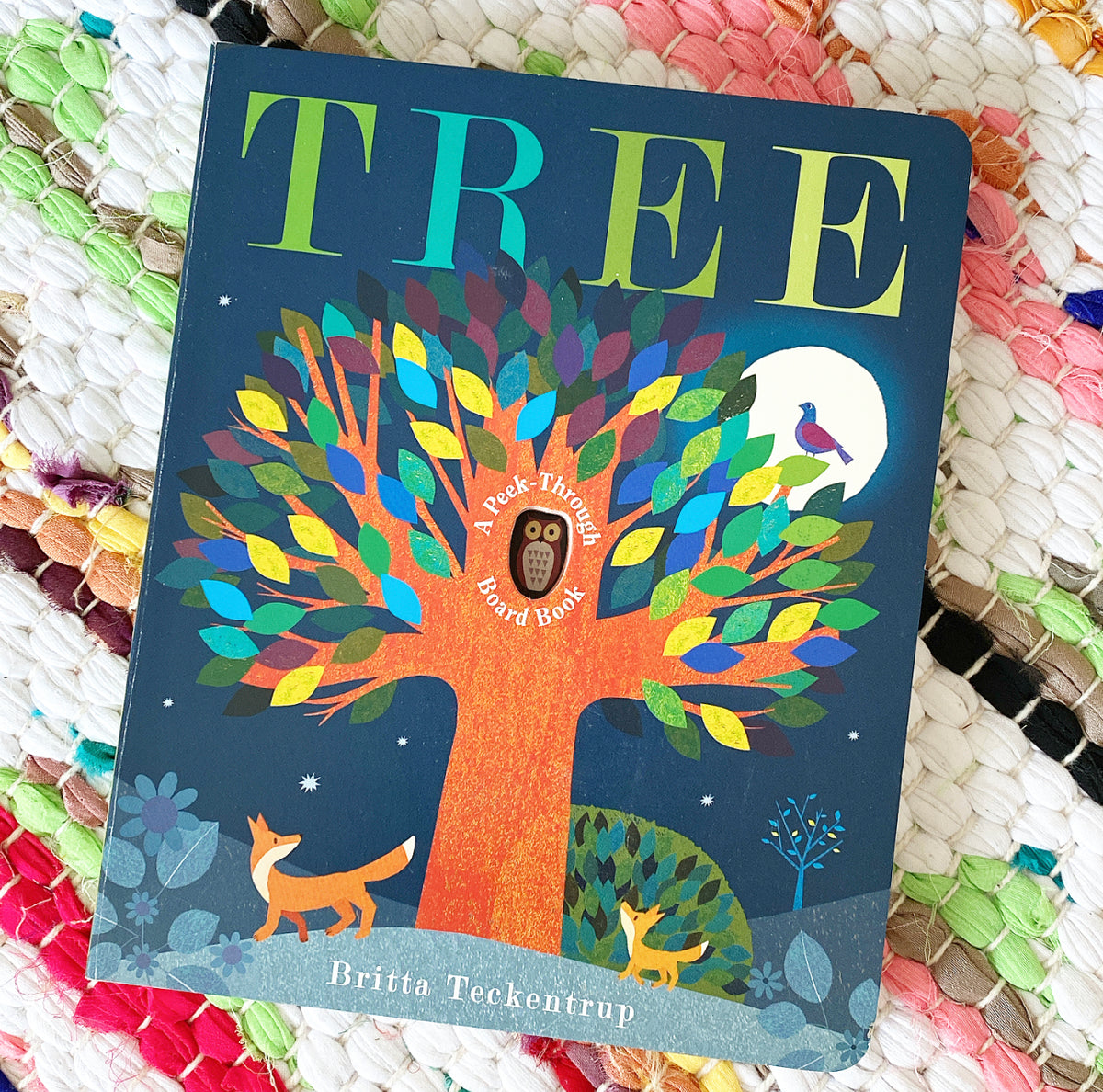 Tree: A Peek-Through Board Book | Britta Teckentrup – Brave + Kind Bookshop